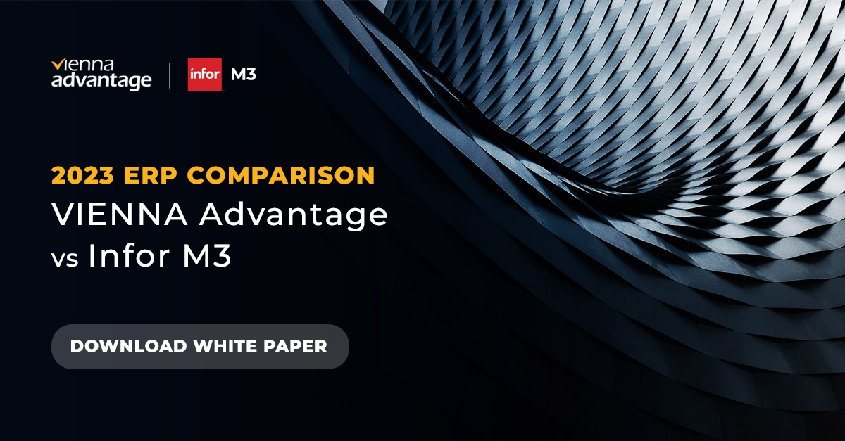 Infor M3 vs VIENNA Advantage Free ERP Comparison Whitepaper
