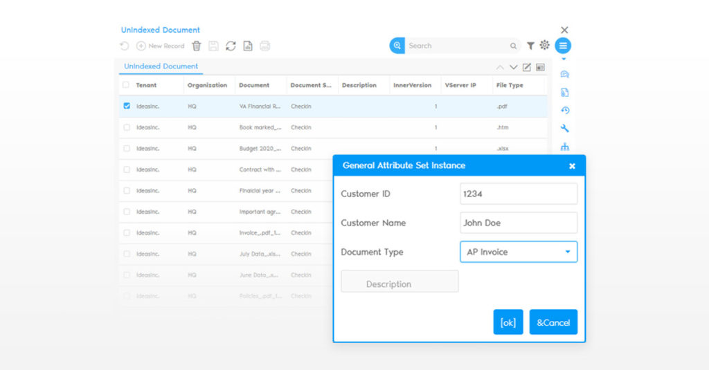 Doc-Indexing-Document-Management-System – Onfinity.io